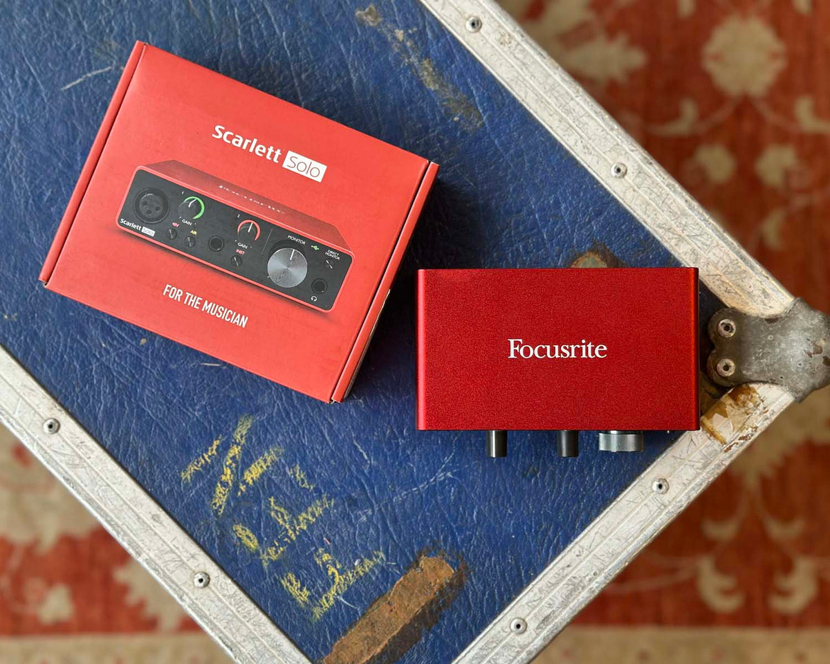 Focusrite Scarlett Solo (Gen 3) Two Channel USB Audio Interface – Found ...