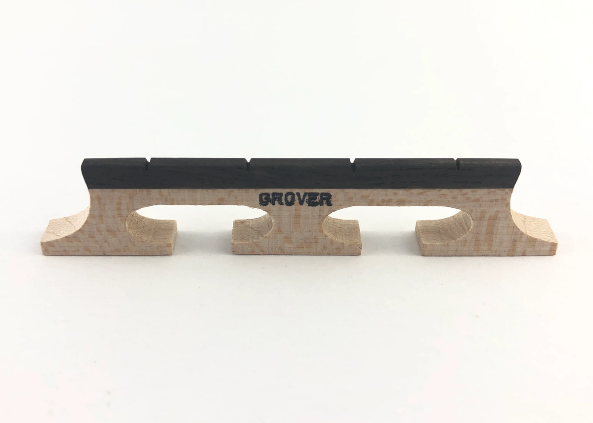 Grover Pro 95 1/2" Tenor Banjo Bridge – Found Sound