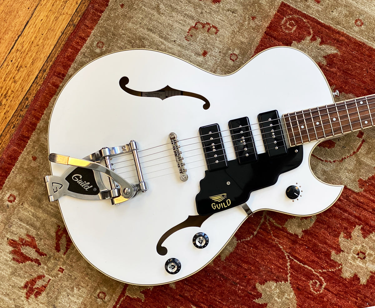 Guild Starfire I Jet 90 - Satin White – Found Sound