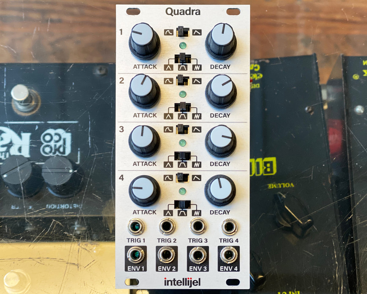 Intellijel Quadra Quad Envelope/Function Generator – Found Sound