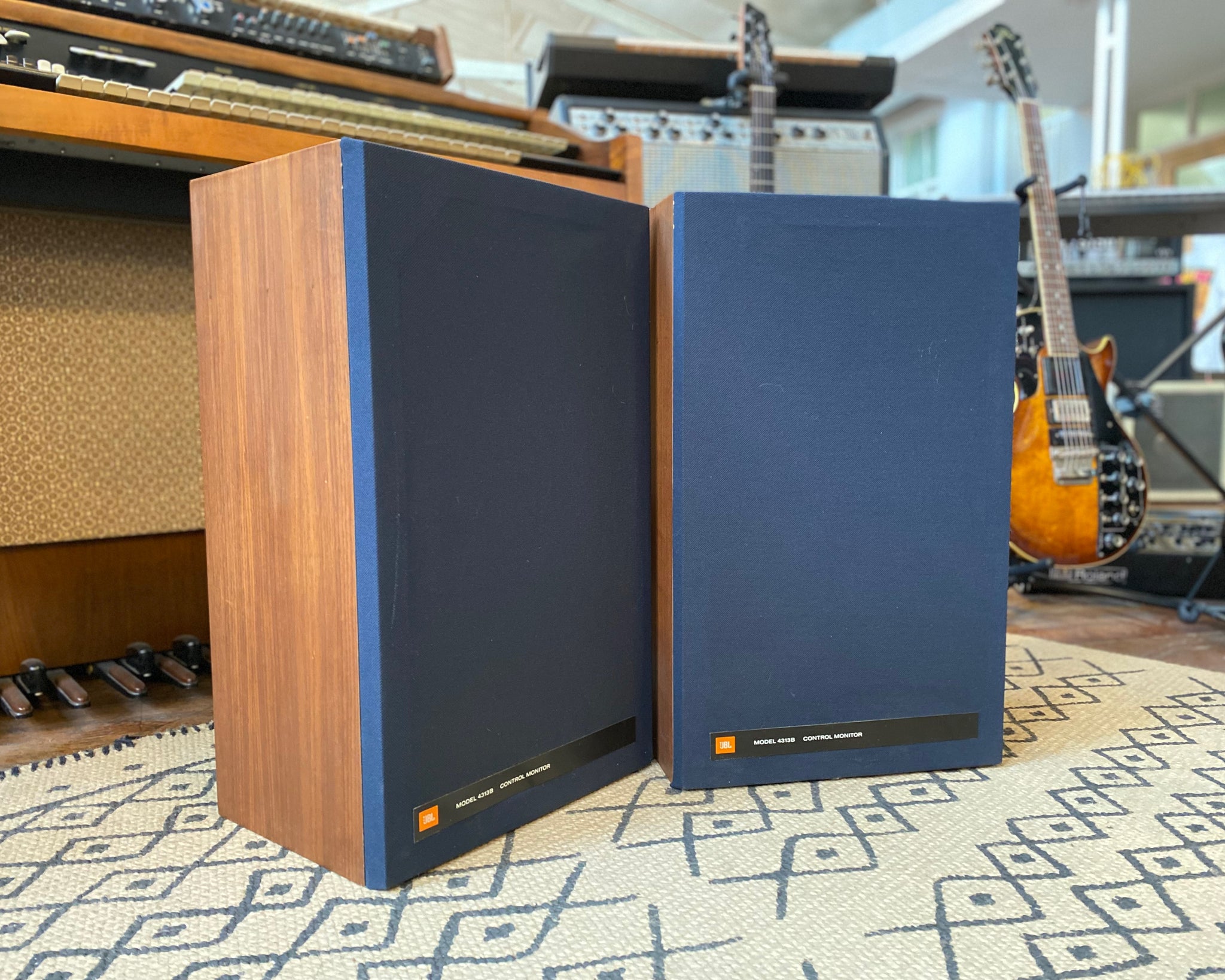 Vintage '80s JBL 4313B Control Monitors (Pair) – Found Sound