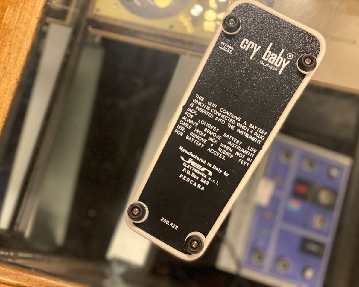 1970s Jen Cry Baby Super Wah - White Fasel (Made in Italy) - Excellent ...