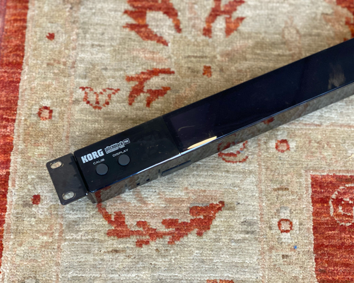 KORG Pitchblack Pro Rackmount Tuner – Found Sound