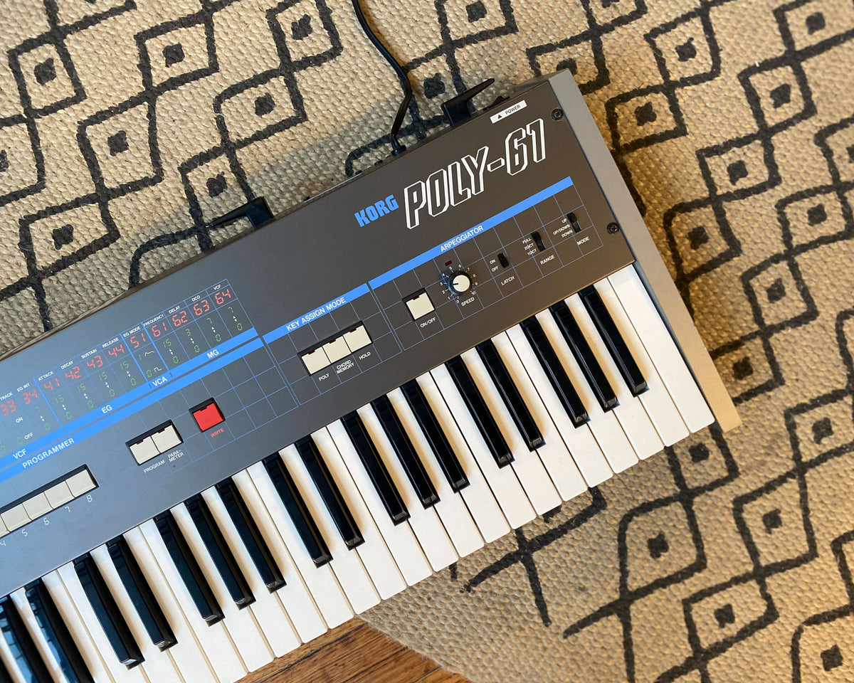KORG Poly 61 Programmable Polyphonic Synthesizer – Found Sound
