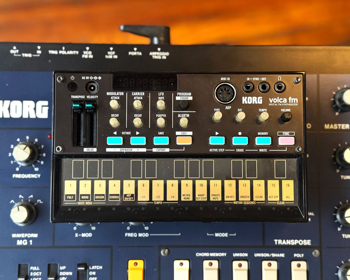 KORG Volca FM v1 Synthesizer/Sequencer with Effects & Arp – Found Sound