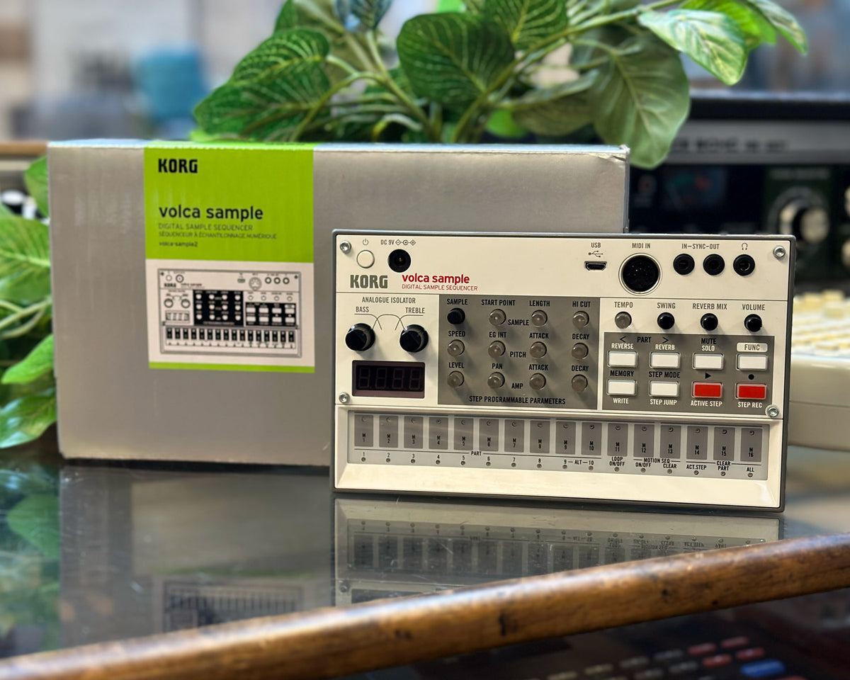 KORG Volca Sample v2 Digital Sample Sequencer – Found Sound