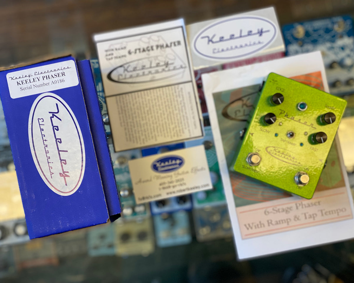 Keeley Electronics 6 Stage Phaser w/ Original Box & Paperwork – Found Sound