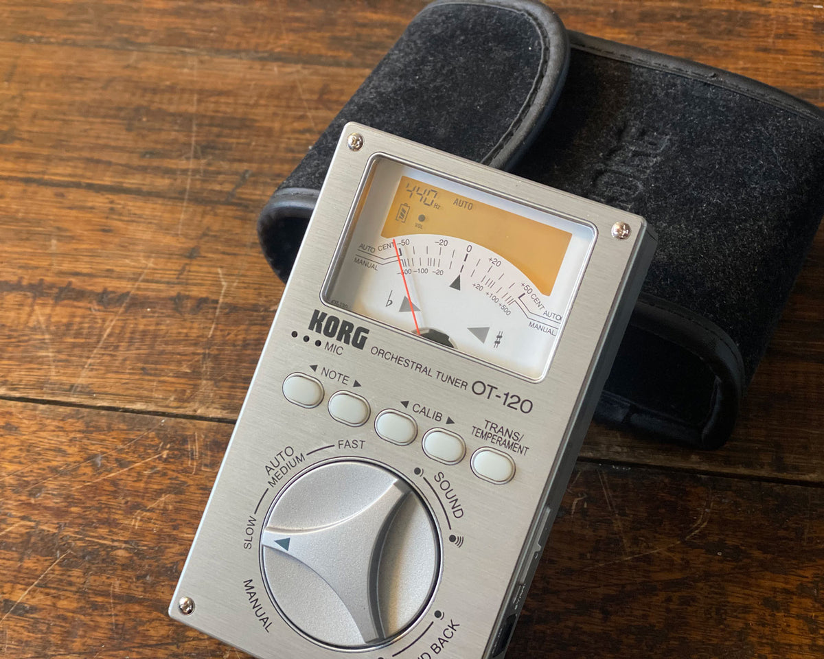 Korg OT-120 Orchestral Tuner – Found Sound