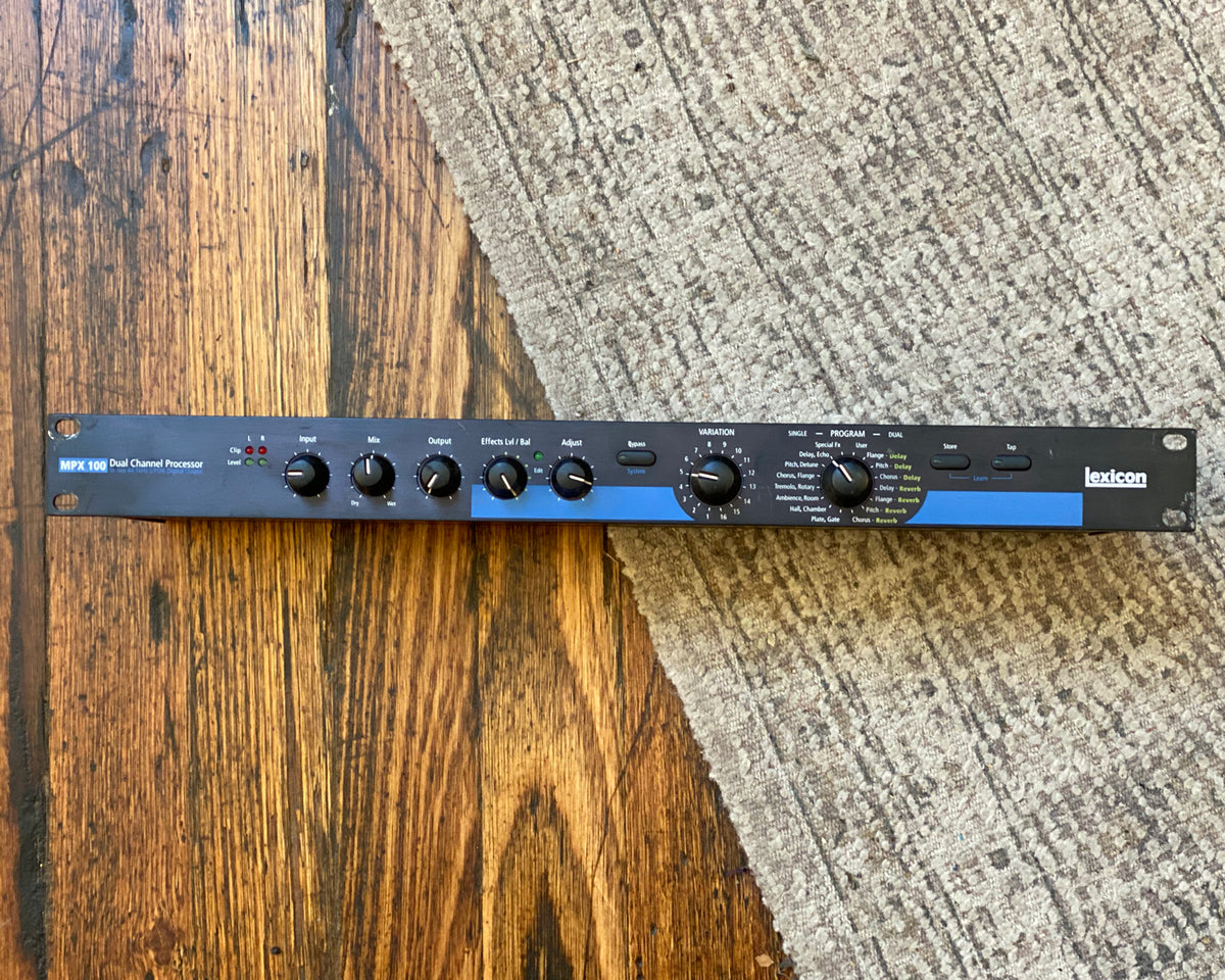 Lexicon MPX 100 Dual Channel Processor – Found Sound