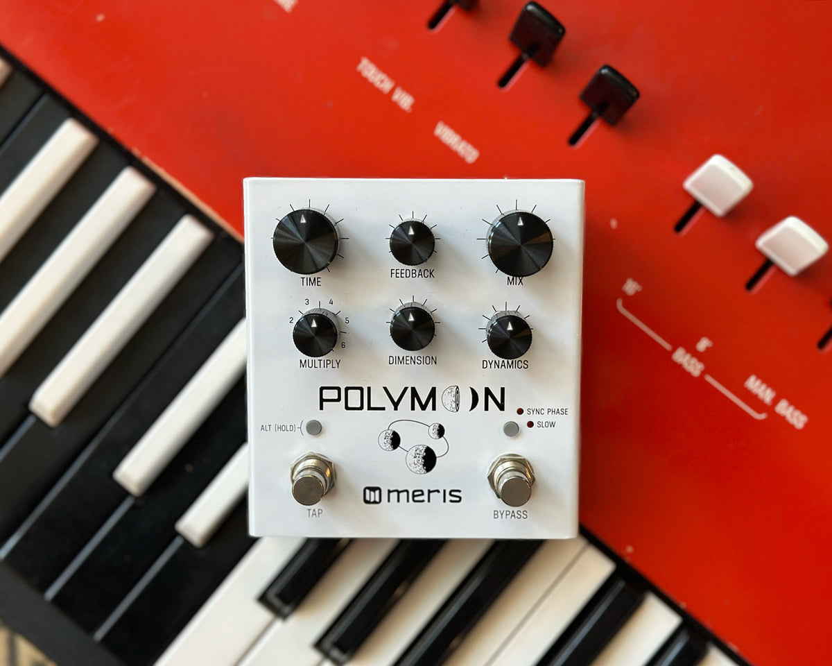 Meris Audio Polymoon Super-Modulated Delay Pedal with Alt Functions Ov ...