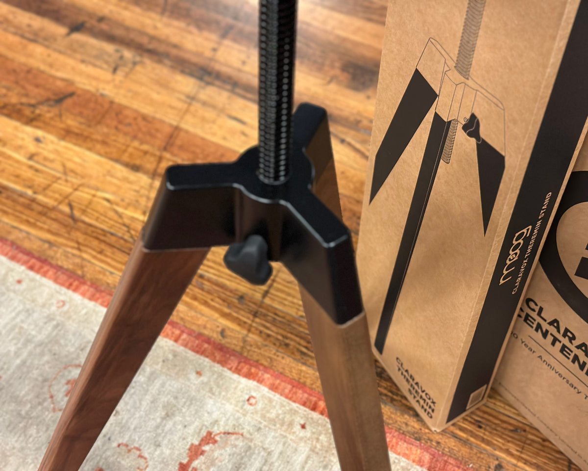 Moog Claravox Centennial Theremin with Stand – Found Sound