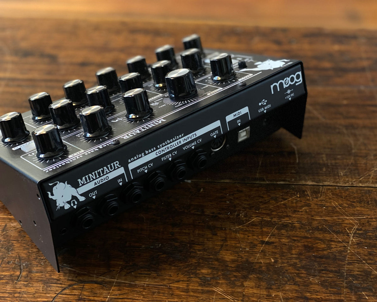 Moog Minitaur w/ Moog Rack Ears – Found Sound