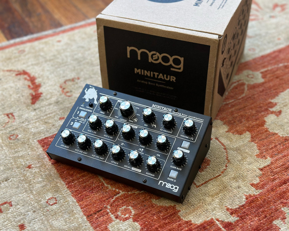 Moog Minitaur Bass Synthesizer – Found Sound