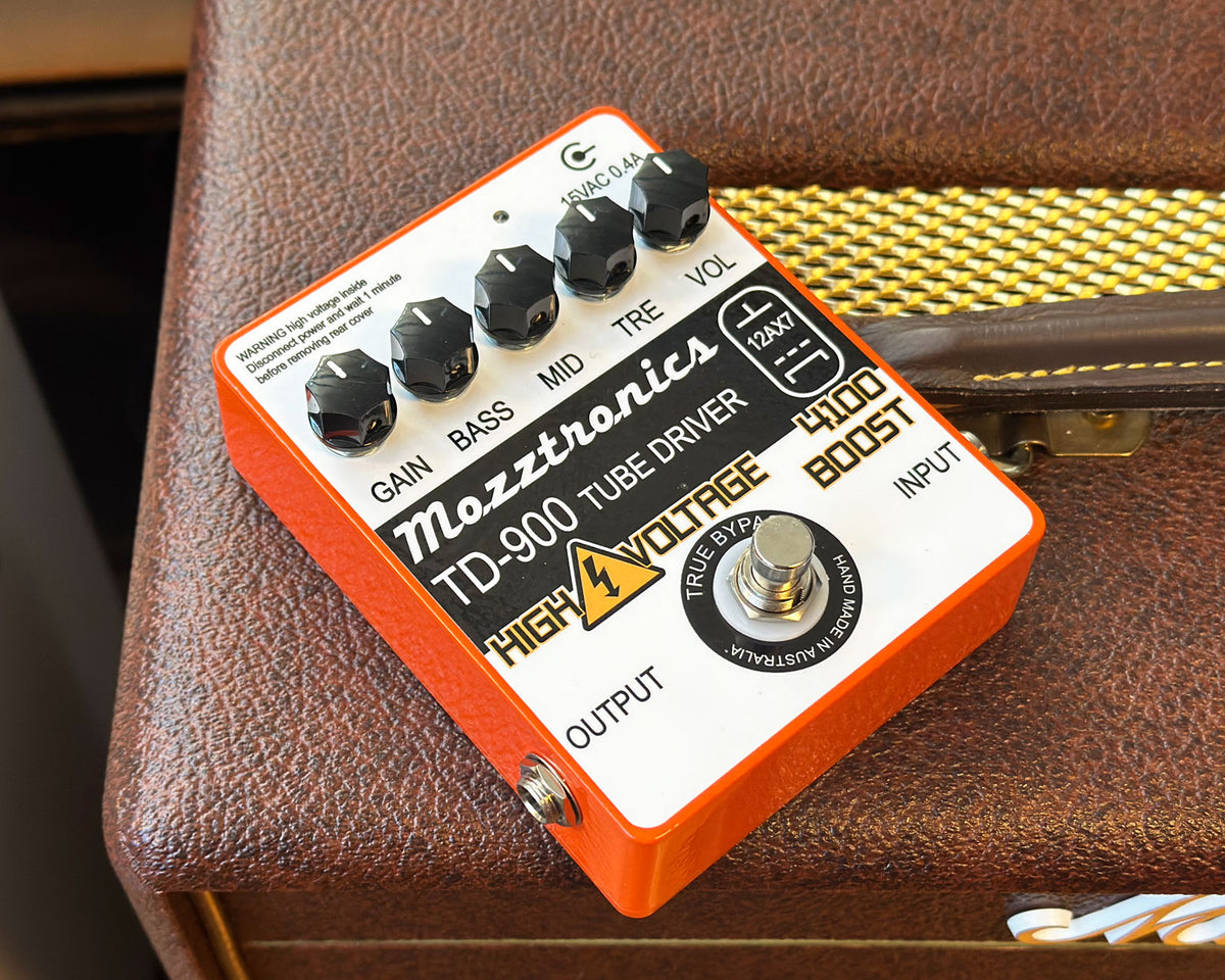 Mozztronics TD-900 Tube Overdrive - High Gain Boost – Found Sound