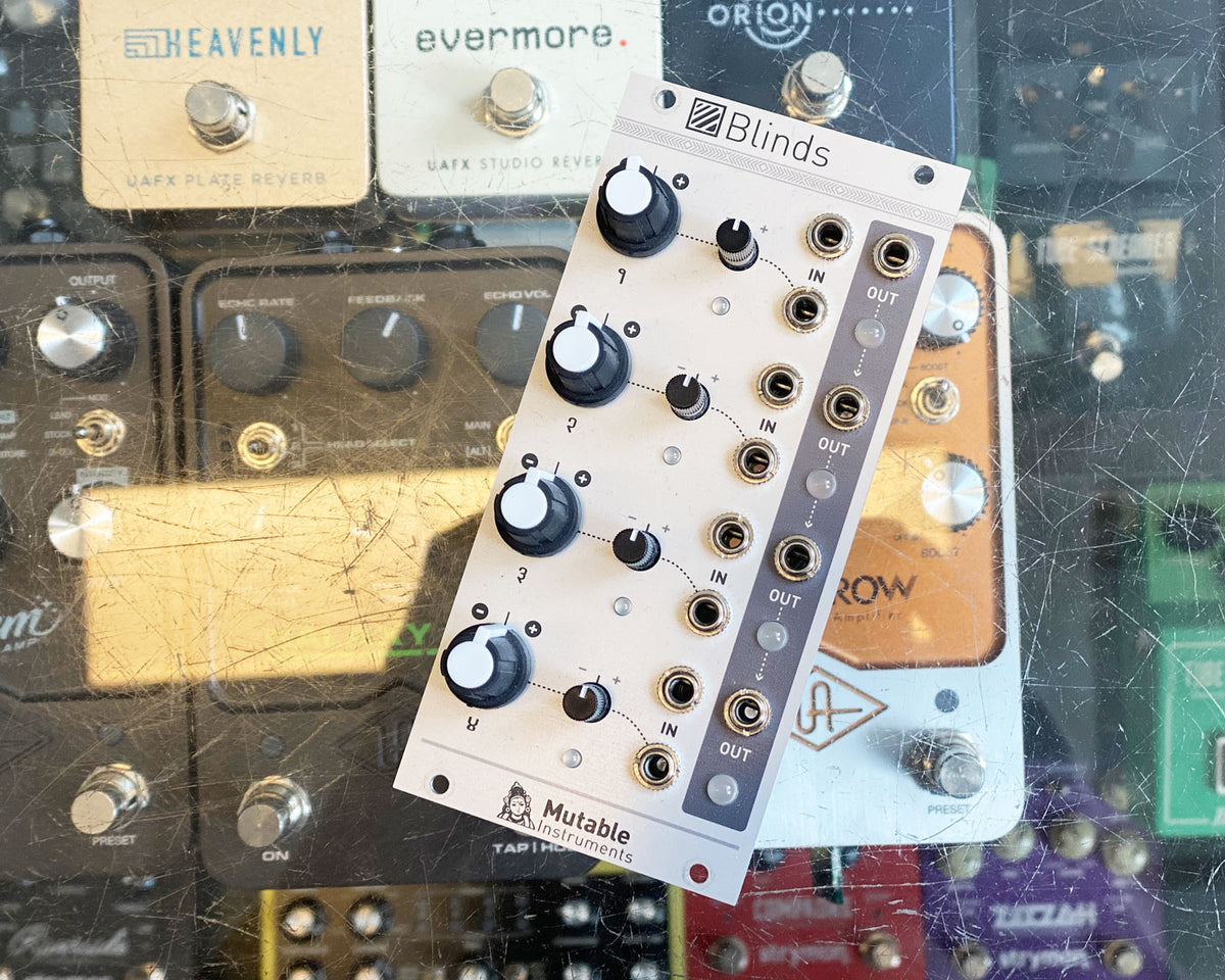 Mutable Instruments Blinds – Found Sound