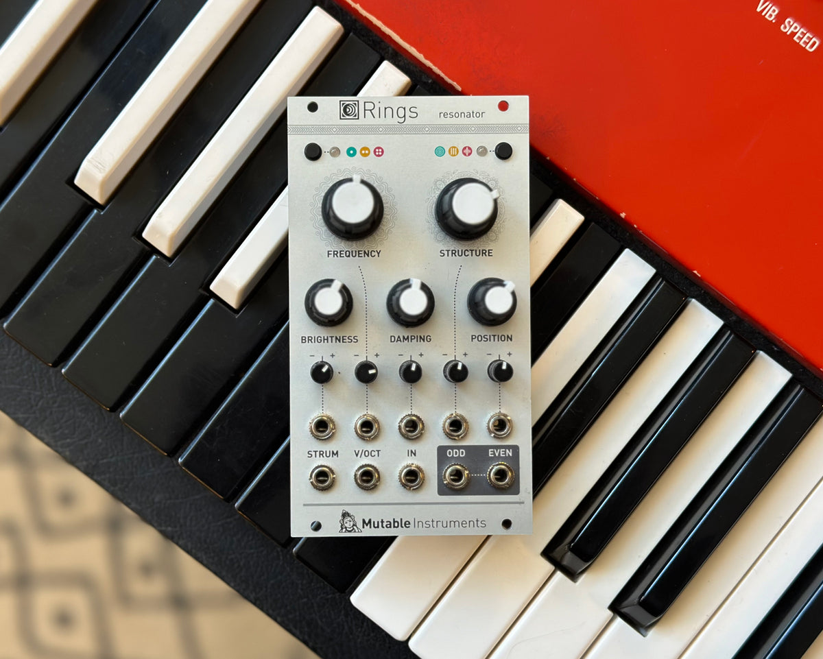 Mutable Instruments Rings Eurorack Resonator – Found Sound