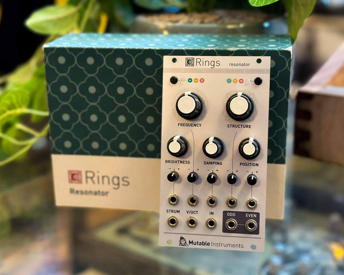 Mutable Instruments Rings Eurorack Resonator – Found Sound