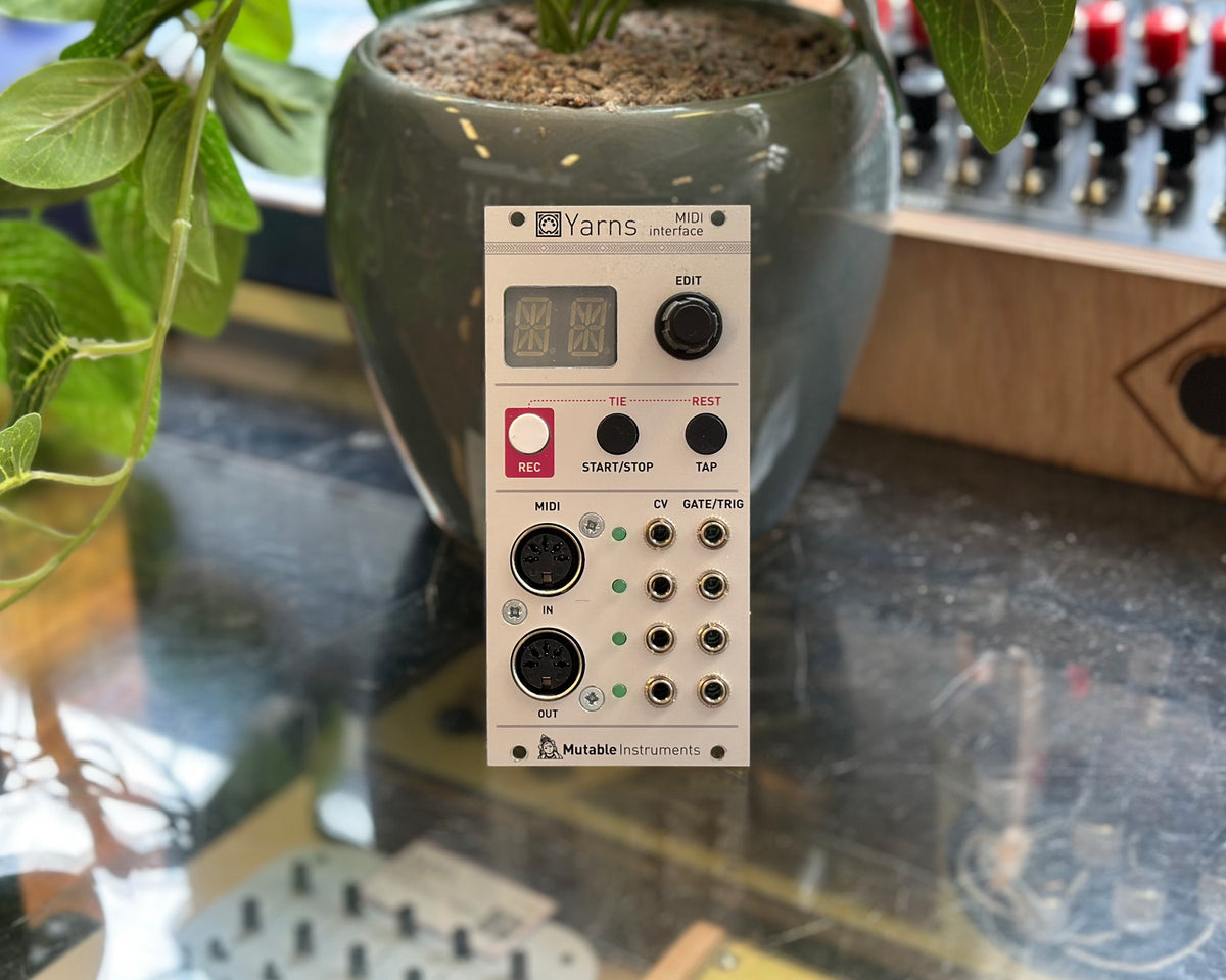 Mutable Instruments Yarns MIDI Interface – Found Sound