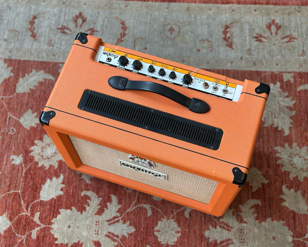 Orange Rocker 30 Watt 1x12" Valve Guitar Amplifier – Found Sound