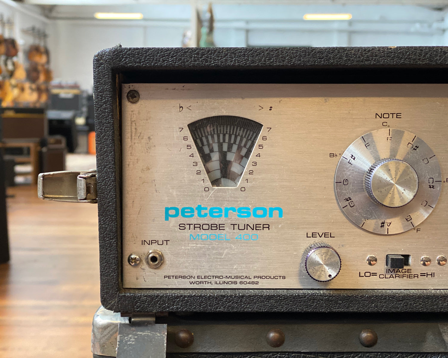Peterson Strobe Tuner Model 400 – Found Sound