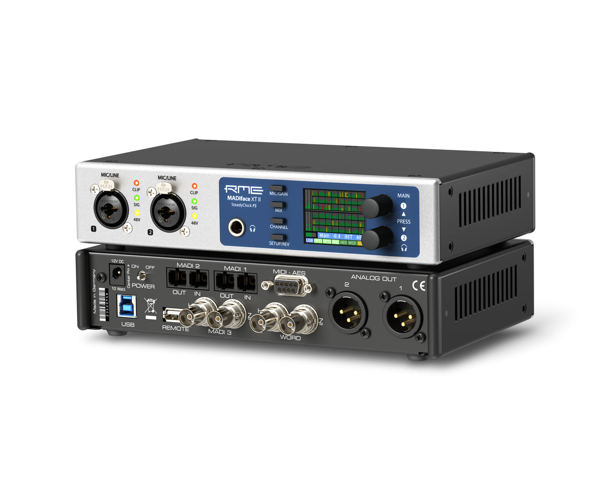 RME MADIface XT II: 394-channel Triple MADI USB 3.0 Audio Interface ...