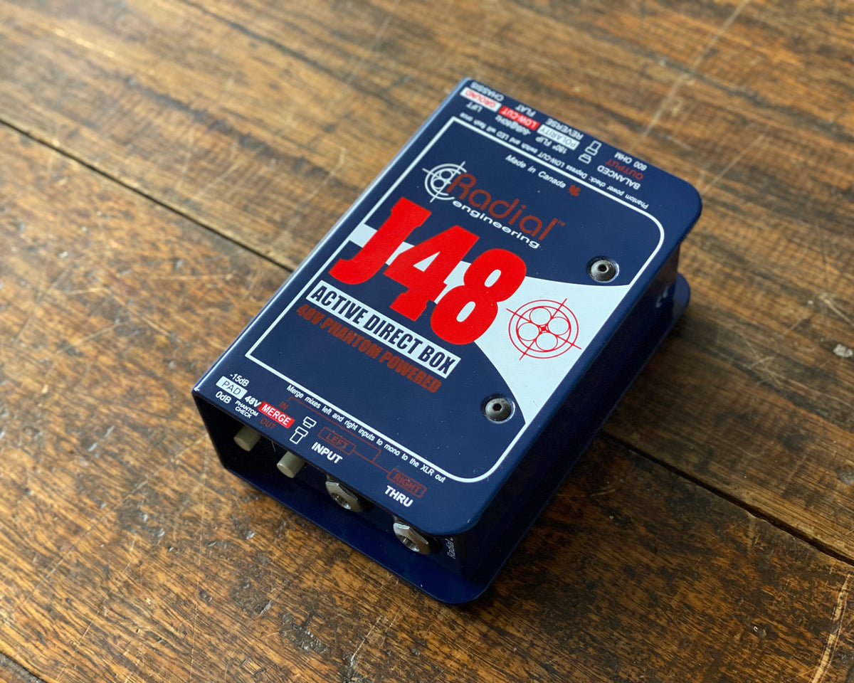 Radial J48 Active Direct Box – Found Sound