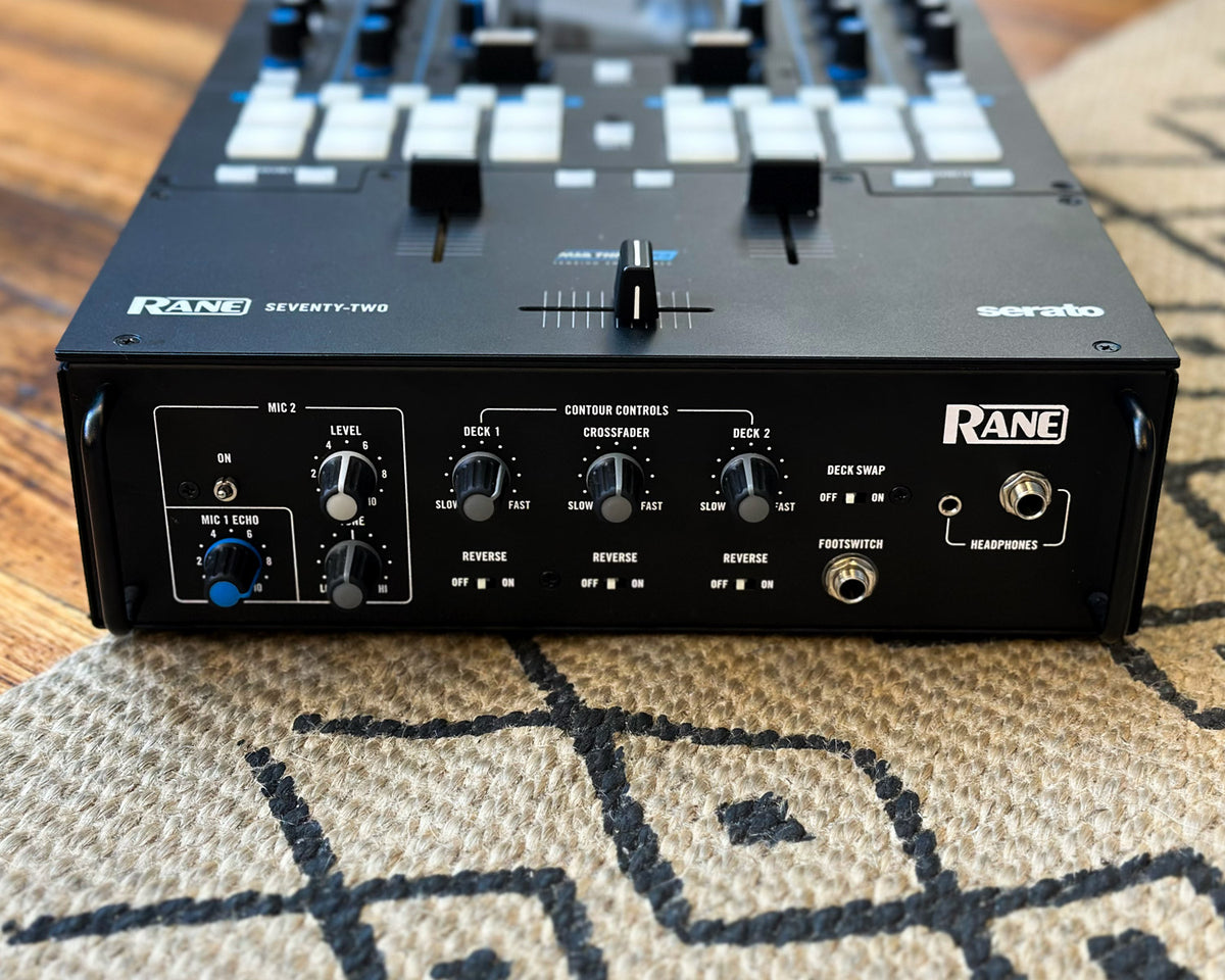 Rane Seventy-Two Premium 2-channel Serato mixer built for the Pro, Clu ...