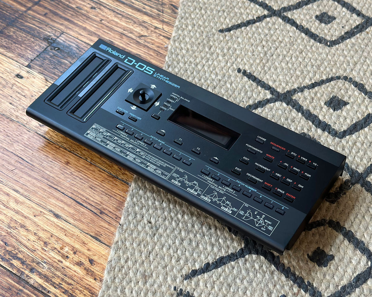 Roland D-05 Linear Synthesizer – Found Sound
