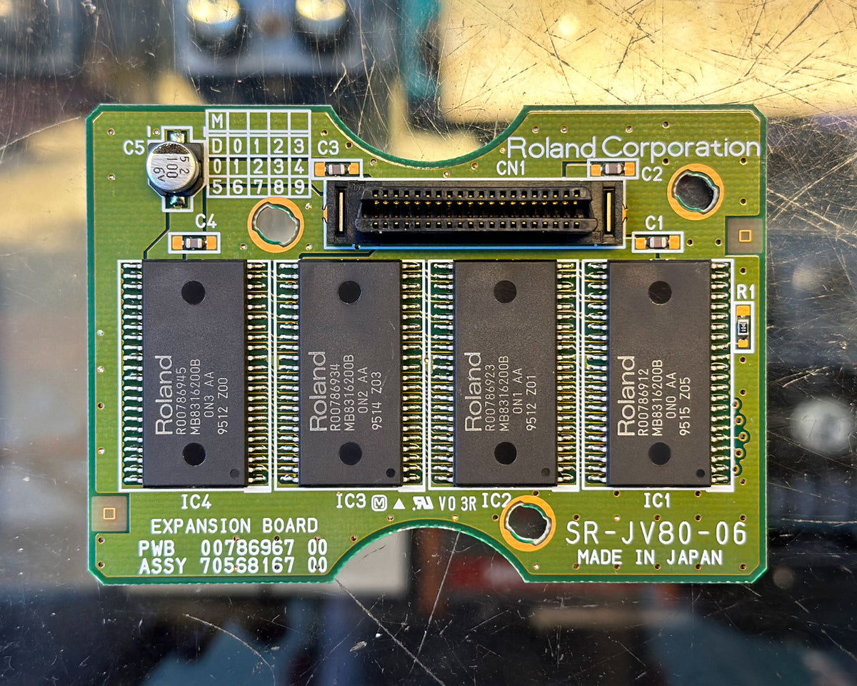 Roland SR-JV80-06 Dance Expansion Card – Found Sound
