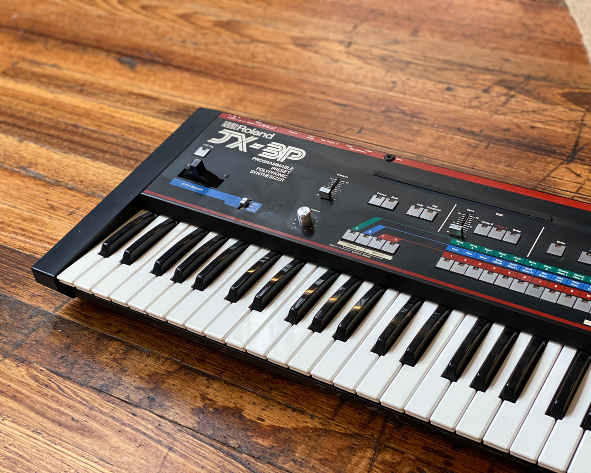Roland JX-3P Polyphonic Analogue Synthesizer with PG-200 Programmer ...