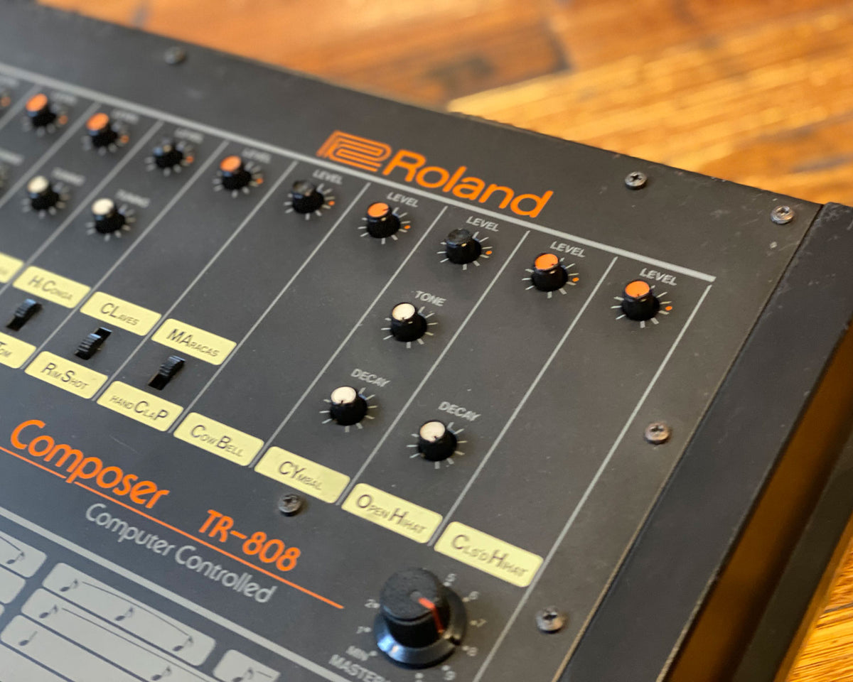 Roland TR-808 Rhythm Composer w/ Decksaver - Serviced – Found Sound