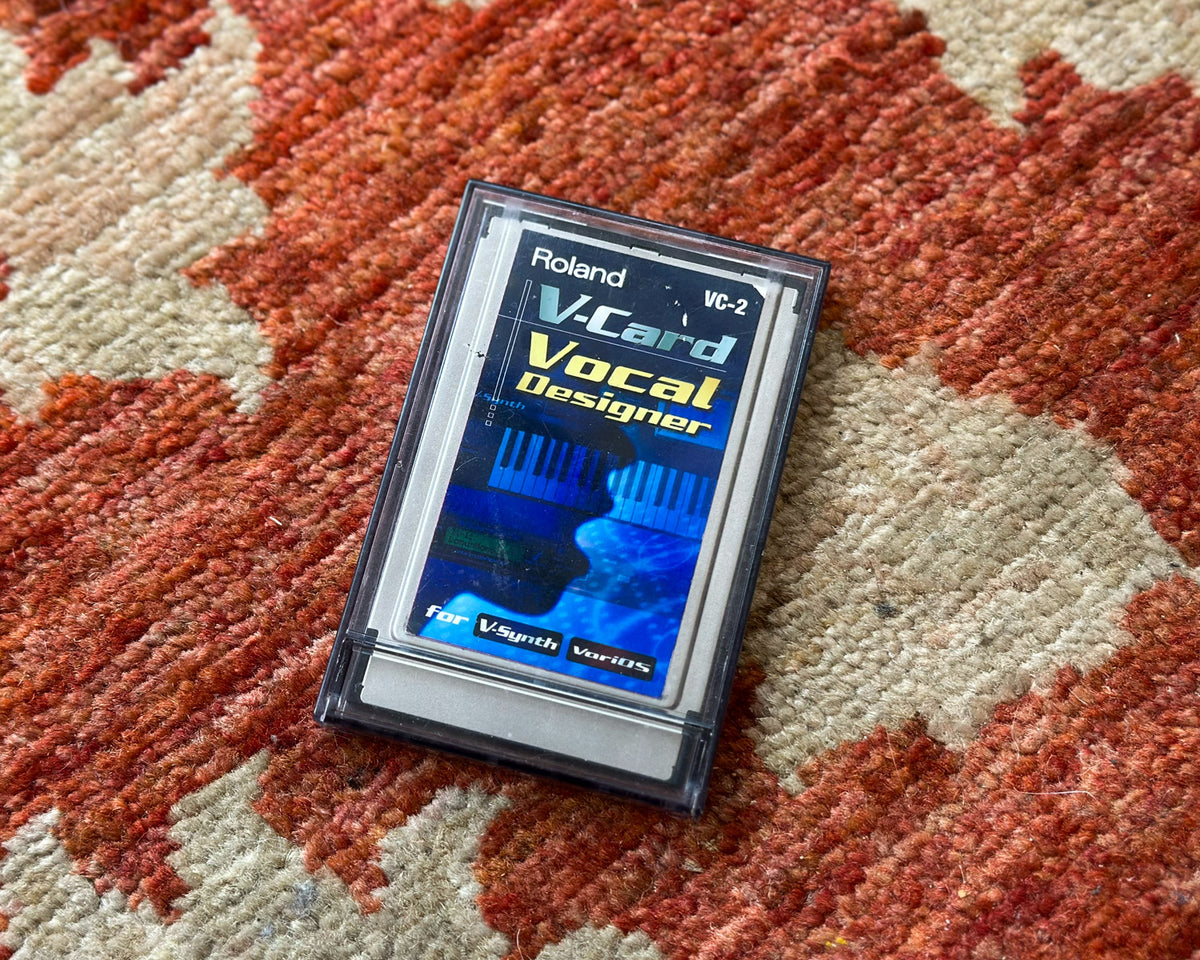 Roland V-Card VC-2 VariOS Vocal Designer for V-Synth – Found Sound