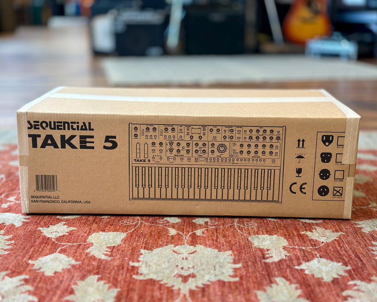Sequential Take 5 Compact Poly Synthesizer *Mint - Unopened – Found Sound