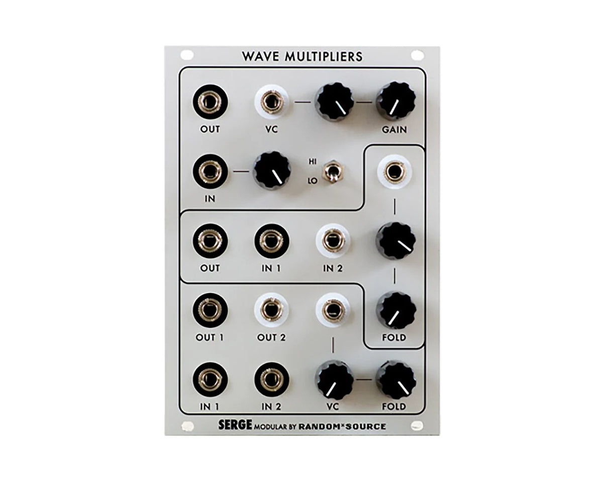Serge Modular Wave Mulitpliers (VCM) – Found Sound