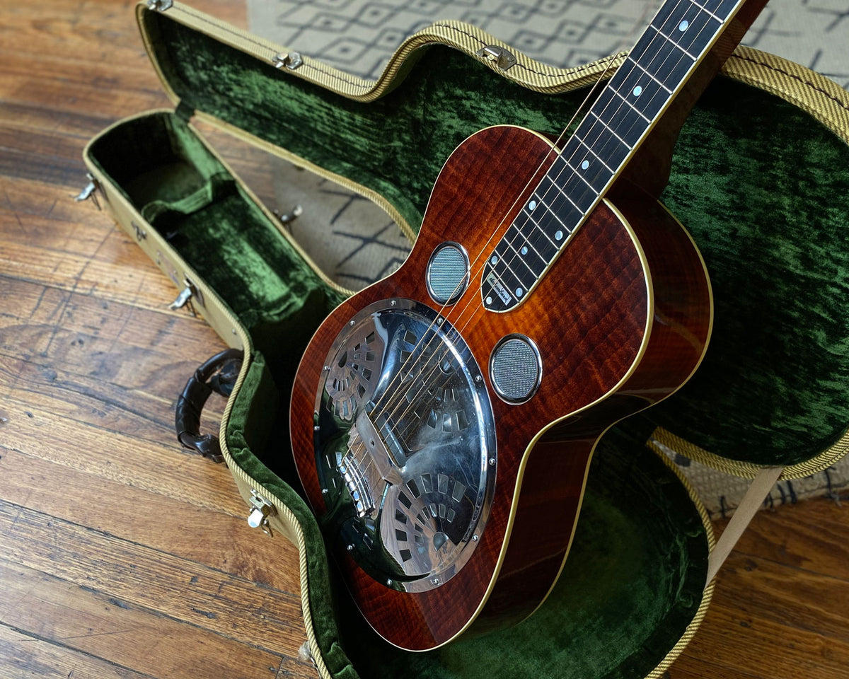 '97 Tim Scheerhorn Slide Guitar - R body Resophonic Guitar – Found Sound