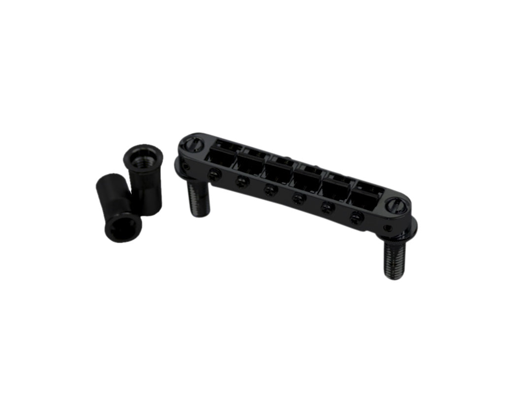 TonePros System II T3BT Metric Tune-O-Matic Bridge - Cosmo Black ...