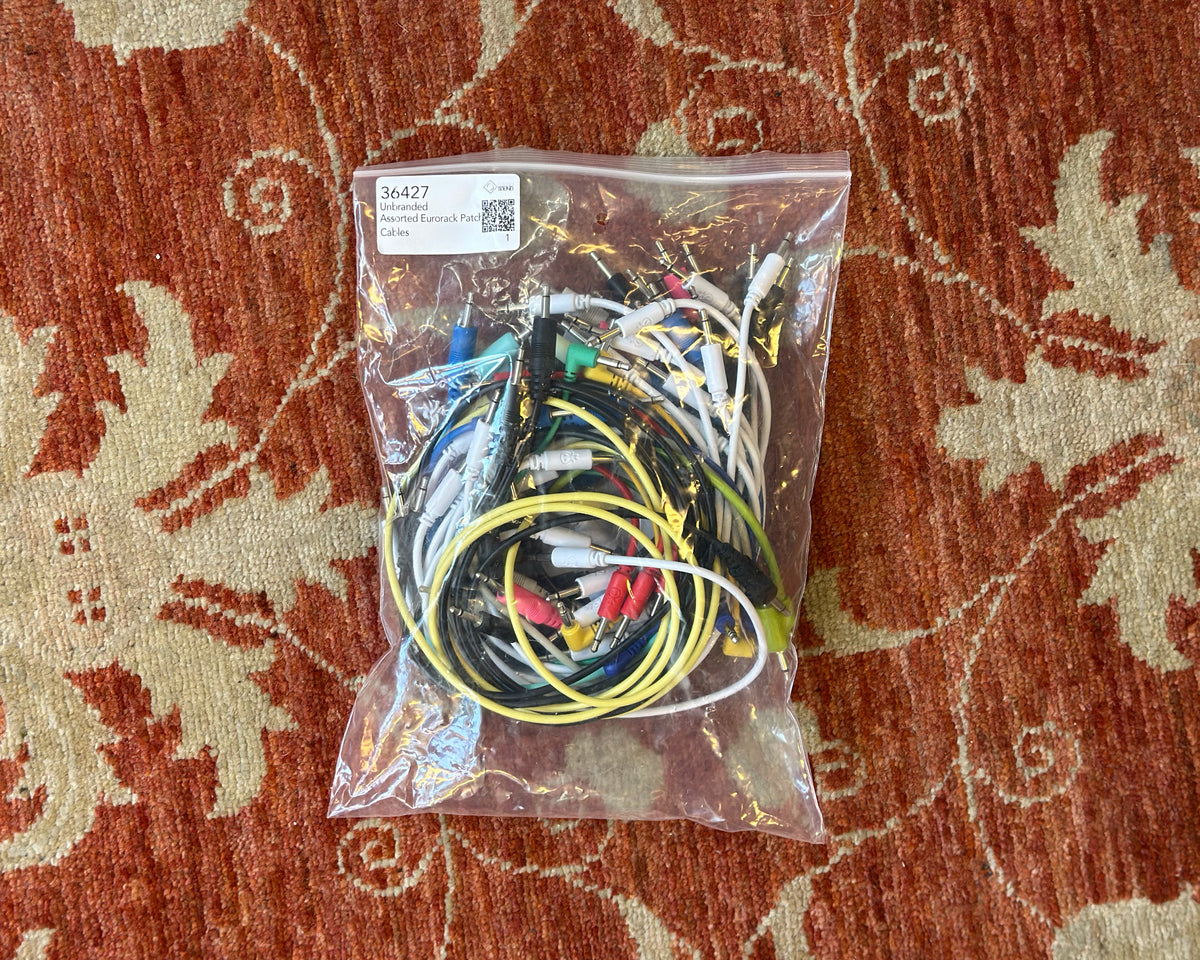 Assorted Eurorack Patch Cables – Found Sound