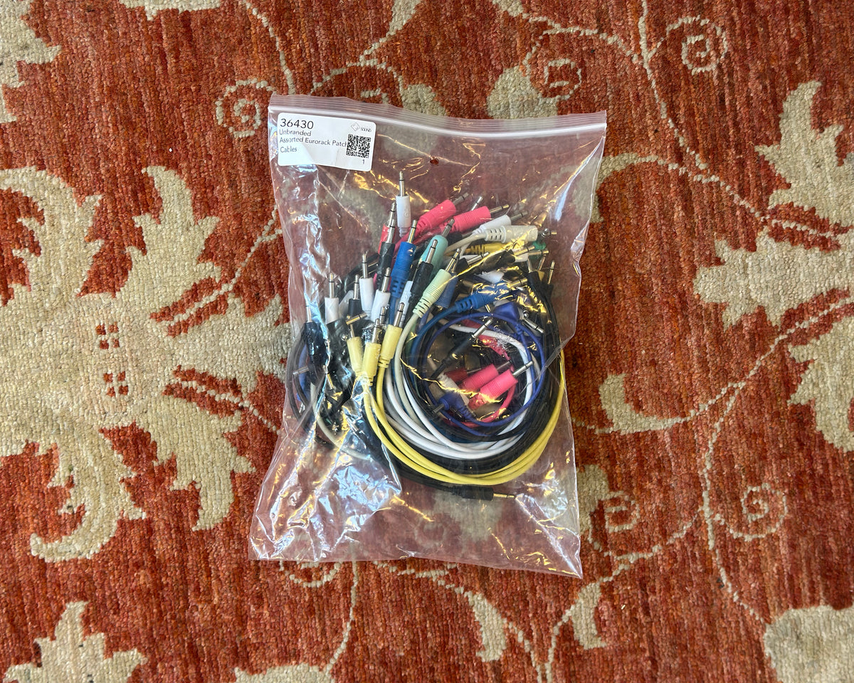 Assorted Eurorack Patch Cables – Found Sound