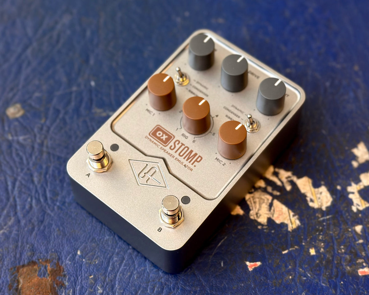 Universal Audio OX Stomp Dynamic Speaker Emulator – Found Sound