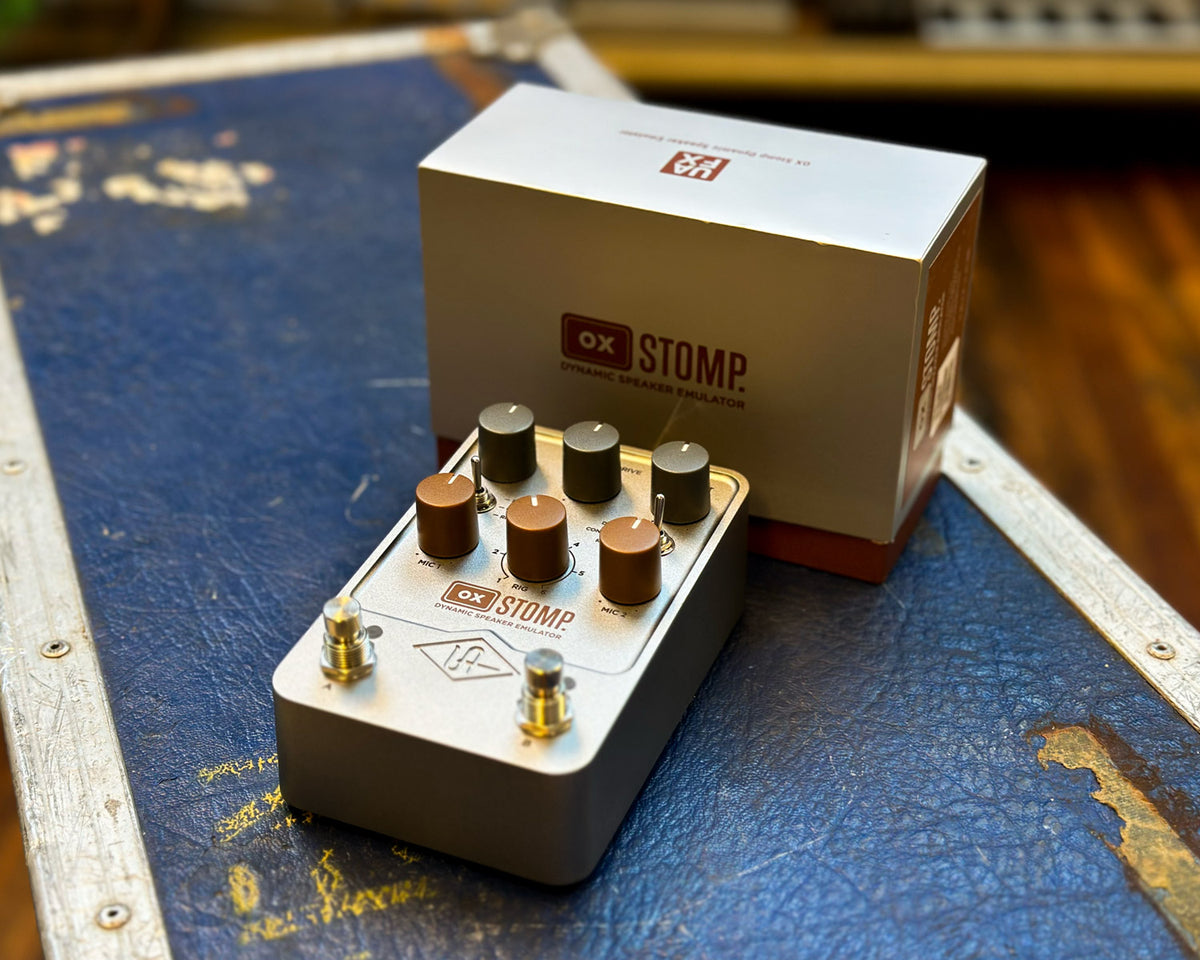 Universal Audio OX Stomp Dynamic Speaker Emulator – Found Sound