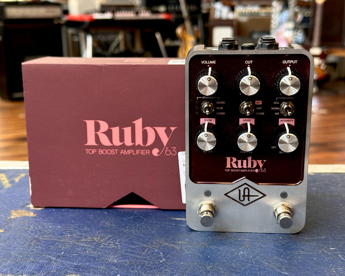 Universal Audio Ruby ’63 Top Boost – Found Sound