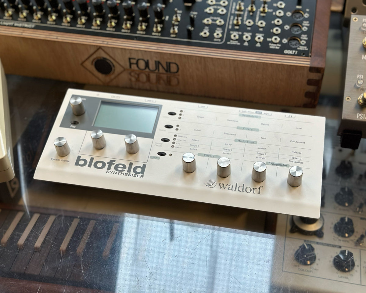 Waldorf Blofeld Desktop - White – Found Sound