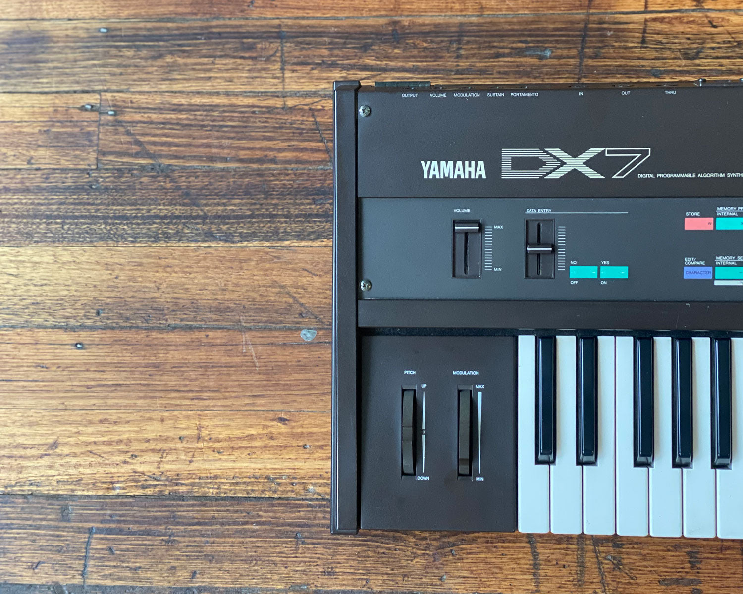 Yamaha Dx7 Logo Panel Overlay, Yamaha DX7 Syntaur