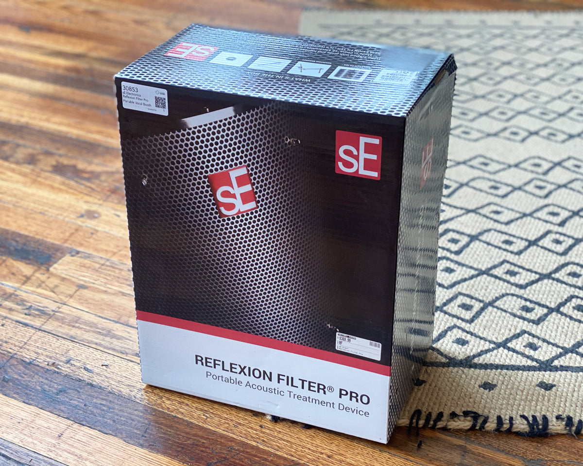sE Electronics Reflexion Filter Pro Portable Vocal Booth (Limited Edit ...
