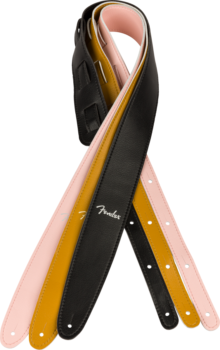Fender Vegan Leather 2.5" Strap - Shell Pink – Found Sound