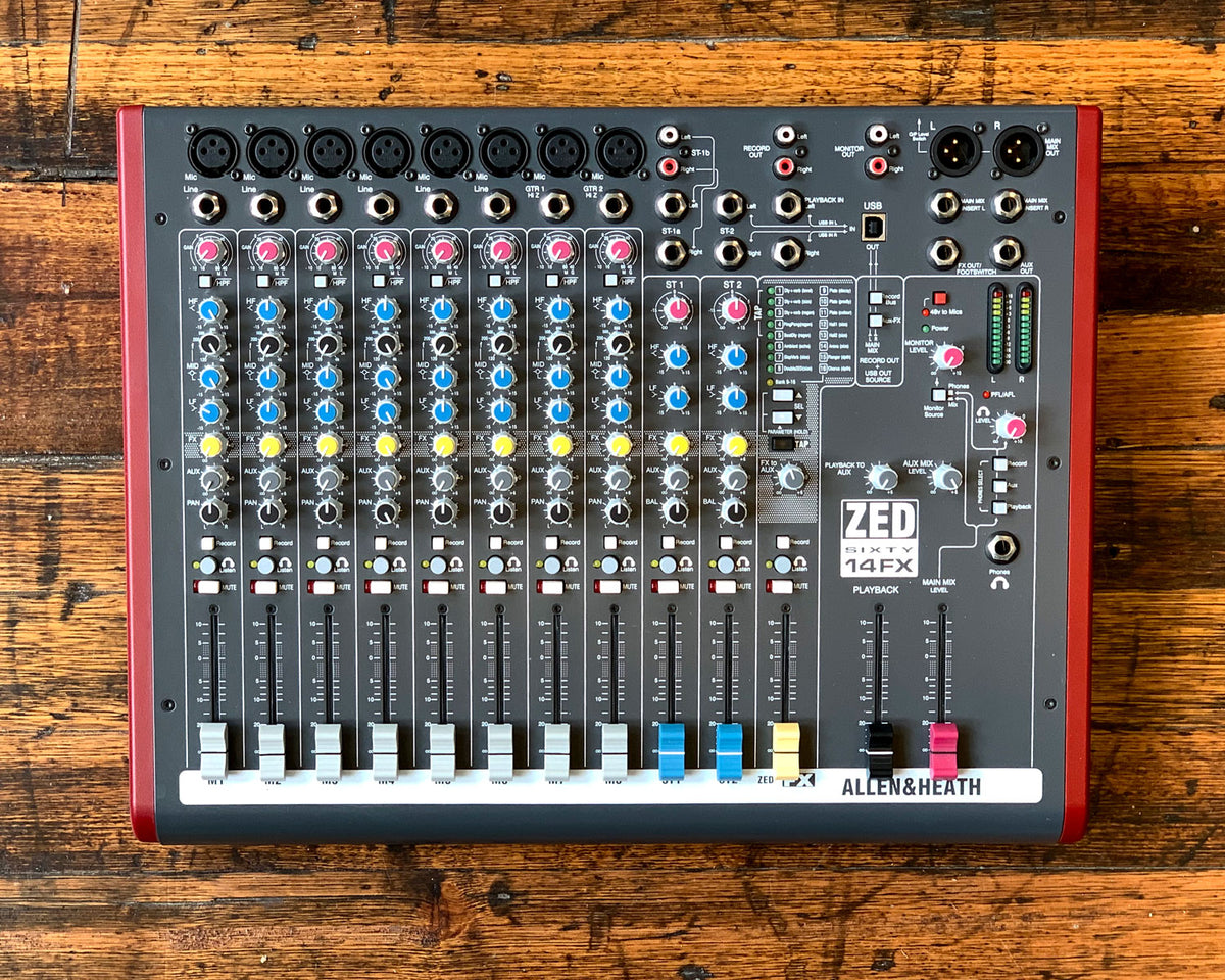 Allen & Heath ZED60-14FX – Found Sound