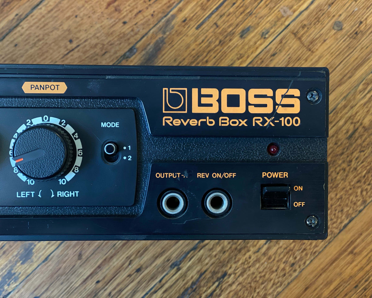 BOSS RX-100 Reverb Box – Found Sound