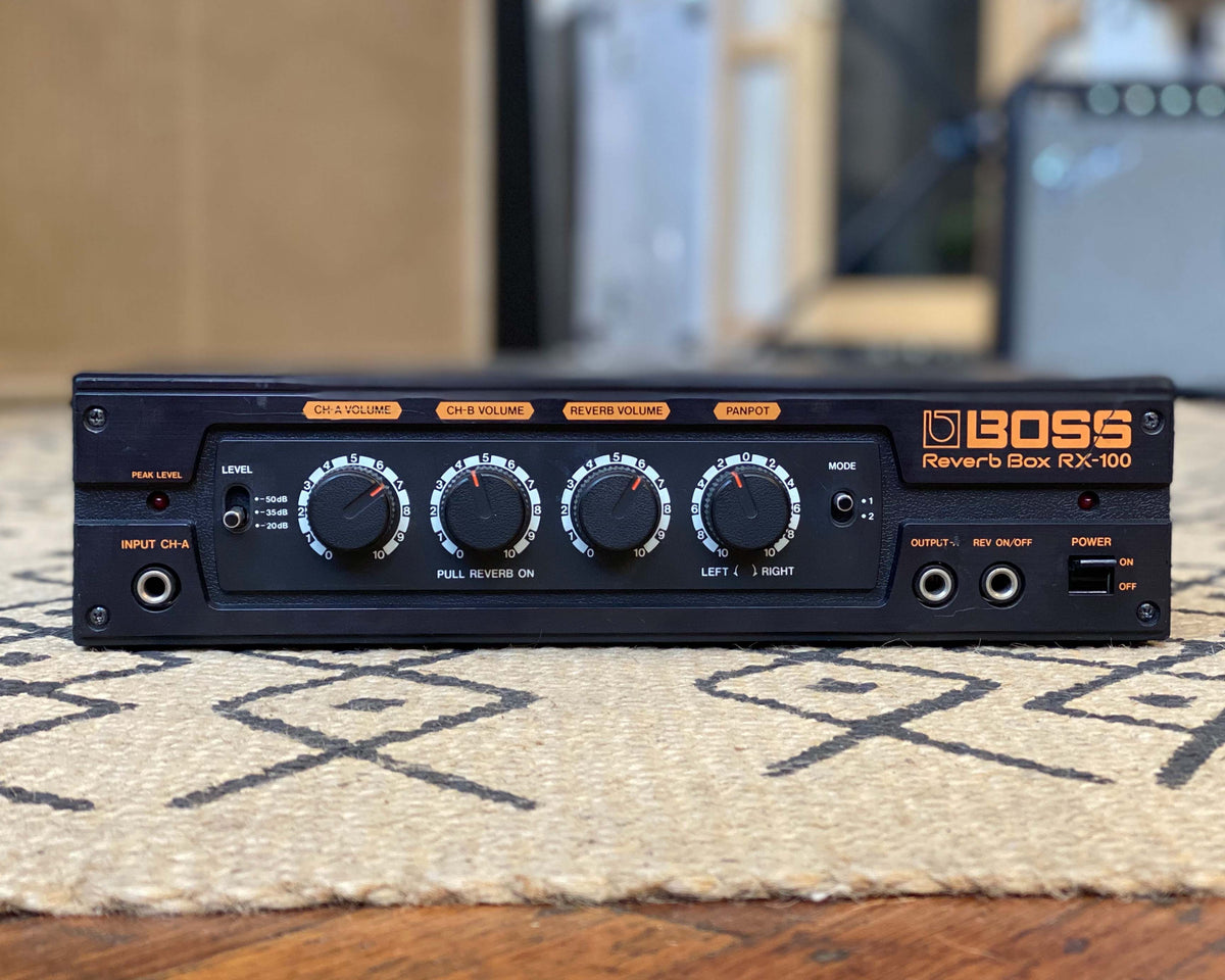 BOSS RX-100 Reverb Box – Found Sound