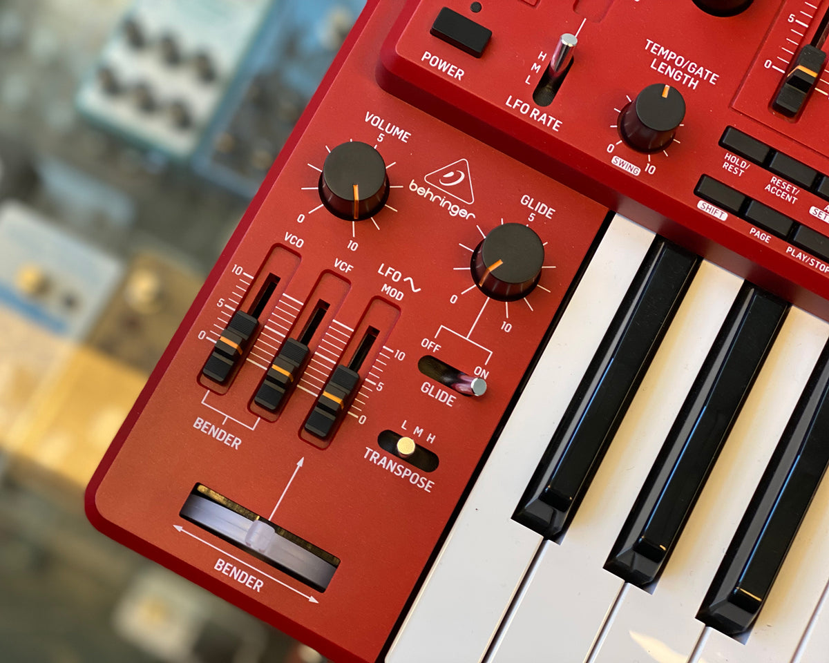 Behringer MS-1 (MS-101) Red Analog Synthesizer V1 – Found Sound