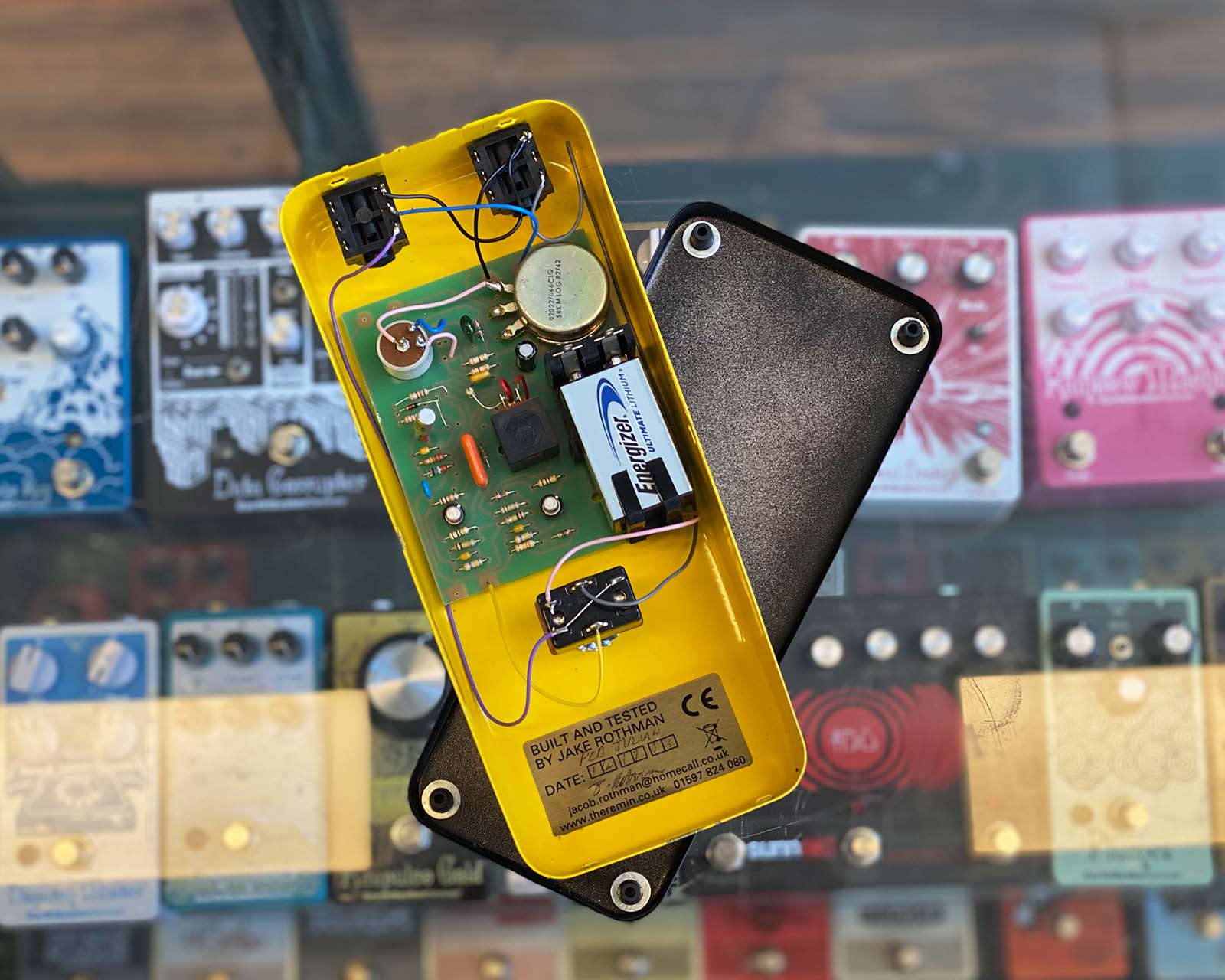 Colorsound Yellow Hybrid Tone Bender – Found Sound
